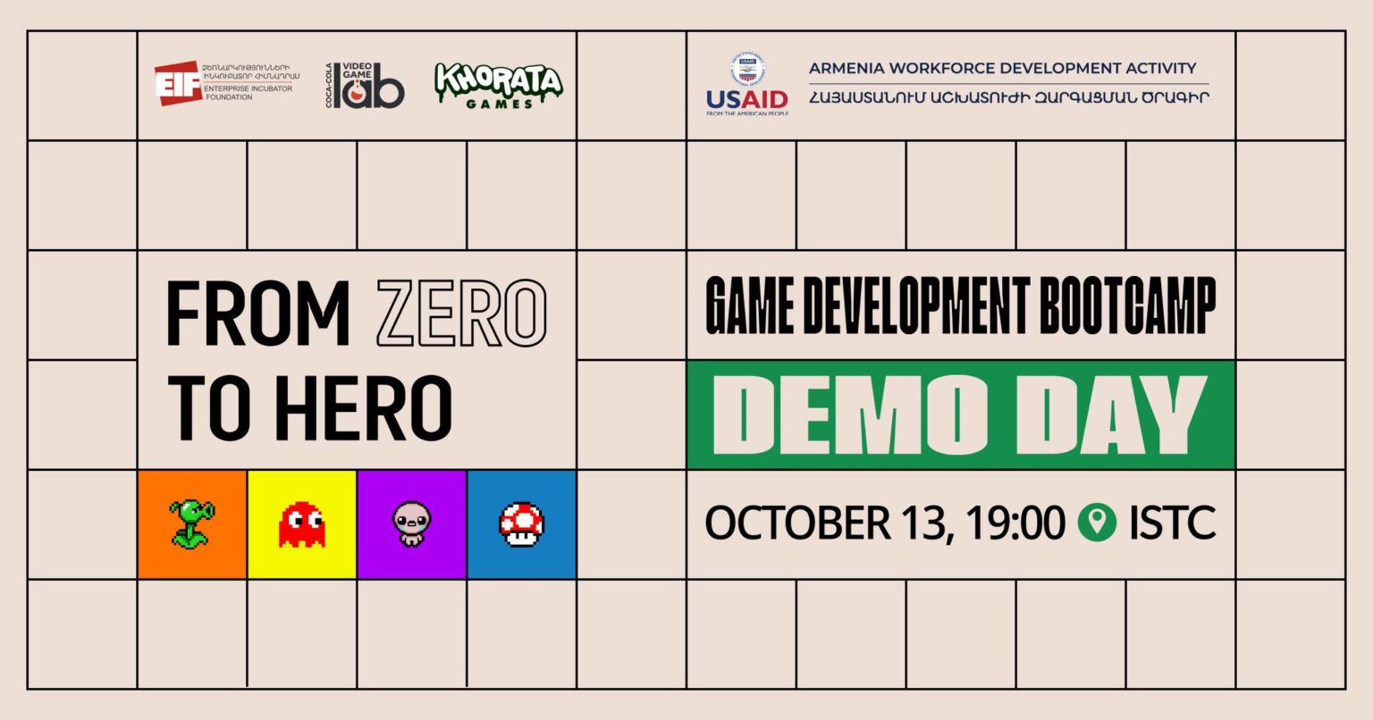 Demo Day - From Zero to Hero Game Development Bootcamp